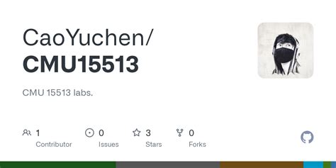 Github Caoyuchencmu15513 Cmu 15513 Labs