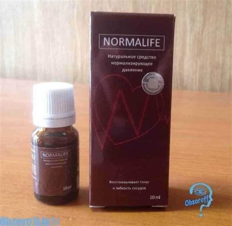 Normalife капли от высокого давления: состав, где купить, инструкция