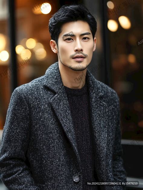 Ai创作图都会美型男 西装形象代言 着翻领男装 优雅高贵帅气人像 暖男魅力男 正式休闲风 冬季男士服饰 雅痞气氛 着装得体男人 挺拔有型 男装