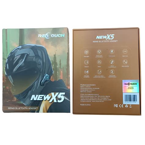 Jual Intercom Bluetooth Retouch X5 Bluetooth Helm Universal Shopee Indonesia