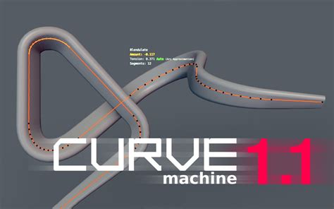 【blender插件】curvemachine 1 1 曲线编辑灵活非破坏性工具混合器 cggoat