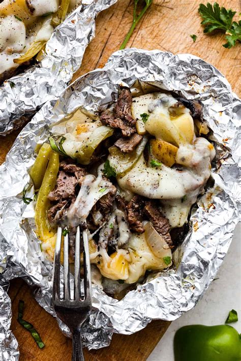 Philly Cheesesteak Foil Packs The Recipe Critic Recipes Vista