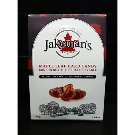 Maple Leaf Hard Candy
