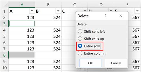 How To Remove Blank Rows In Excel Ionos