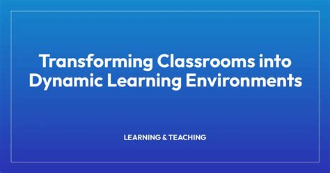 Learning And Teaching • Teachers Institute