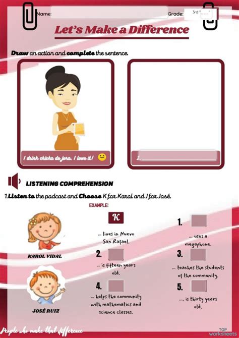 Exp 4 A1 Activity 3 Lets Make A Difference Interactive Worksheet