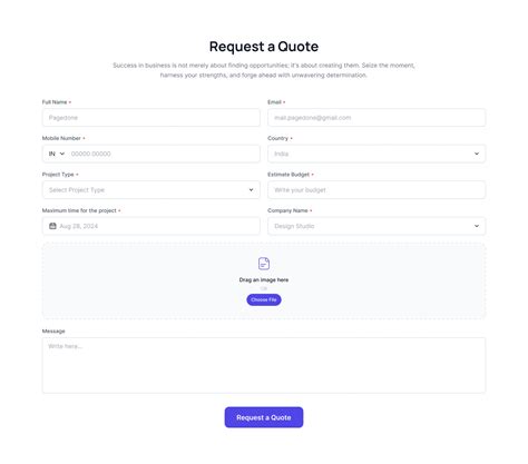 Tailwind Css Forms Pagedone