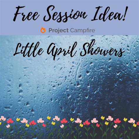 Free April Session Idea Little April Showers Music Therapy Ed