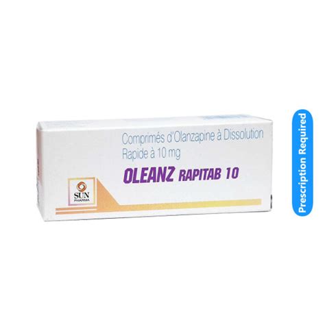 Oleanz Rapitab 10mg Rs6891 Mycarelk Sri Lanka