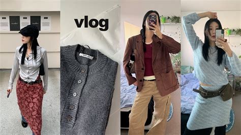 Vlog 쇼핑의 계절의 문턱에 서서 New Item 이것저것👛 언박싱누아누이안조엘리오티온앤온 퇴근하고 드럼만🥁 치러
