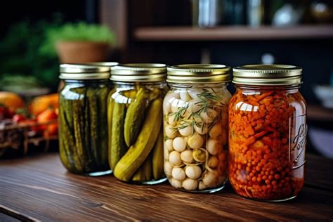 Pickled Vegetables In Jars Pictures Of Food • Foodiesfeed • Food