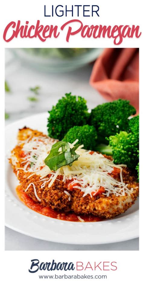 Lighter Chicken Parmesan Recipe Barbara Bakes