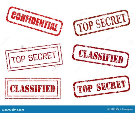 Top Secret Classified Stamp