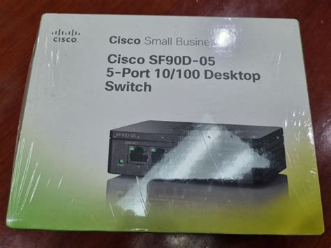 Cisco Small Business Cisco Sf90d 05 5 Port 10 100 Desktop Switch Computers And Tech Parts