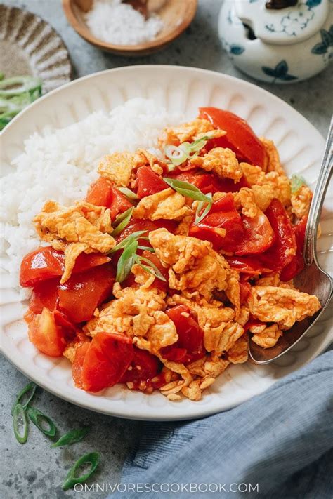 Tomato And Egg Stir Fry 西红柿炒鸡蛋 Omnivores Cookbook