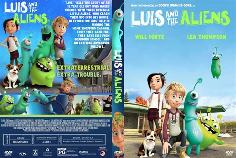 Luis And The Aliens 2018 R1 Custom Dvd Cover Dvdcover Com