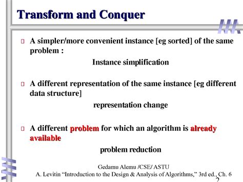 Solution Introduction To The Design And Analysis Of Algorithms Chaper