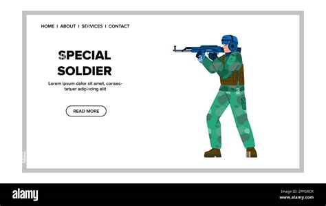 Special Soldier Vector Stock Vector Image And Art Alamy
