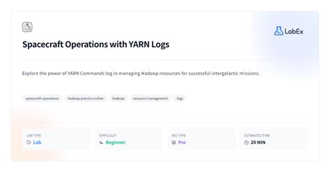 Mastering Yarn Logs For Seamless Spacecraft Operations Labex