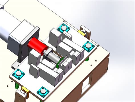 底座旋转切水口治具 SOLIDWORKS 2017 模型图纸下载 懒石网