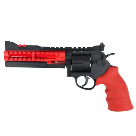 Xl 357 Python Magnum Revolver Black Red Zb004 X Force Tactical