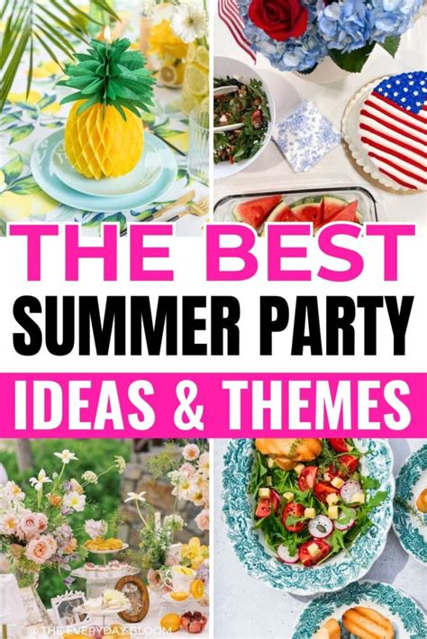 23 Best Summer Party Ideas And Themes For 2026