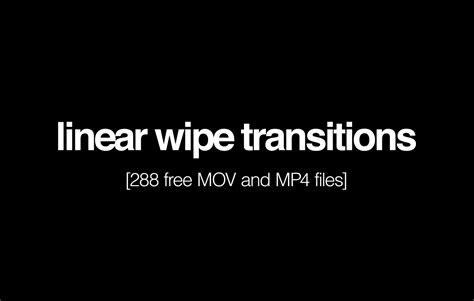 Linear Wipe Transitions Free MOV And MP4 Files Kambada Studio