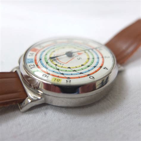 Vintage West German Ankle Pedometer C1960 Compass Library