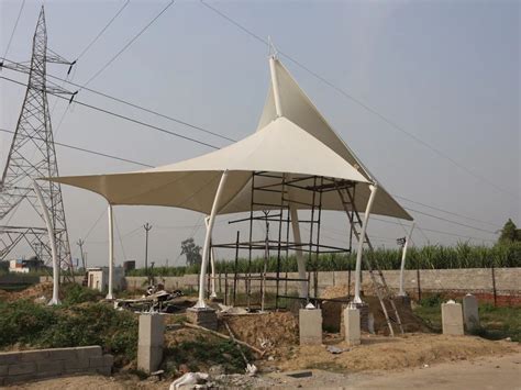 Pvc Prefab Gazebo Tensile Structure Shade At ₹ 335sq Ft In New Delhi