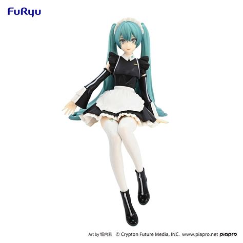 Volcaloid Hatsune Miku Sporty Maid Light Version Noodle Stopper Statue Rerun