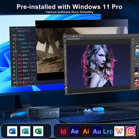 Intel NUC 11 Mini PC 16GB 512GB