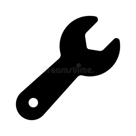 Grab This Premium Icon Of Spanner Repairing Tool Stock Vector Illustration Of Tool Settings
