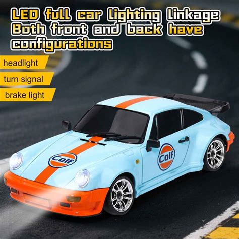 Ldrc 1898 Rtr 118 Scale 24g Rwd Drift Rc Car With Gyro Led Lights