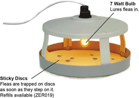 Zero In Sticky Flea Trap Killer Bug Trap Pest Insect Killer Bed Bug Trap With 2 Glue Discs Zero In Sticky Flea Trap Killer Bug Trap Pest Insect Killer Bed Bug Trap With 2 Glue Discs