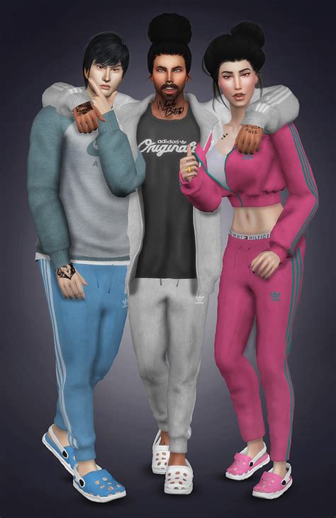 emysimss rubber clogs male and female redheadsims cc