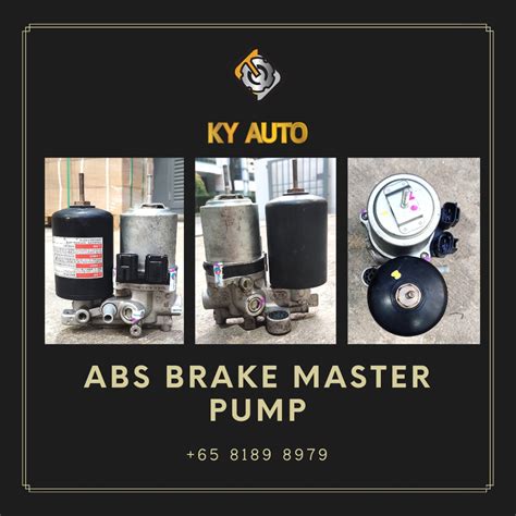 Master Pump Abs Pump Abs Brake Master Pump Brake Pump Master Cylinder Brake Brake