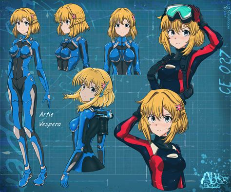 Artie Vespera Model Sheet 10 Abyss Depth By Scrophopper On Deviantart