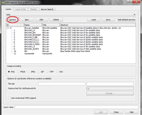 How To Use Wms Services Bhuvan Wiki