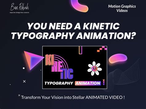 Create A Stunning Kinetic Typography Animation By Mohamedbenrebah Fiverr