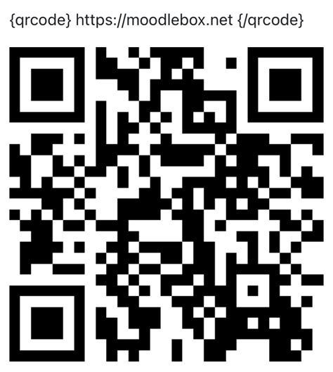 Qr Codes And Moodlebox Moodlebox Support