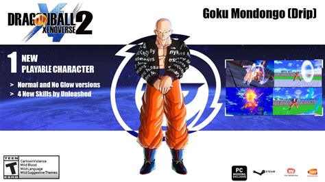 Goku Mondongo Drip Dragon Ball Xenoverse 2 Mod The Citadel Vgm