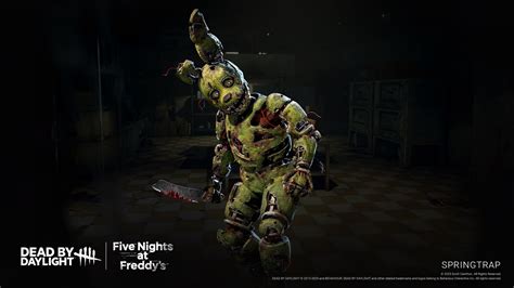 Springtrap Chegou De Five Nights At Freddys Para Novo Assassino De Dead By Daylight Dead By