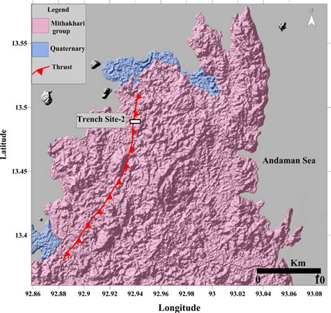 Dem Map Of North Andaman Generated From Srtm 1 Arc Second Data Download Scientific Diagram