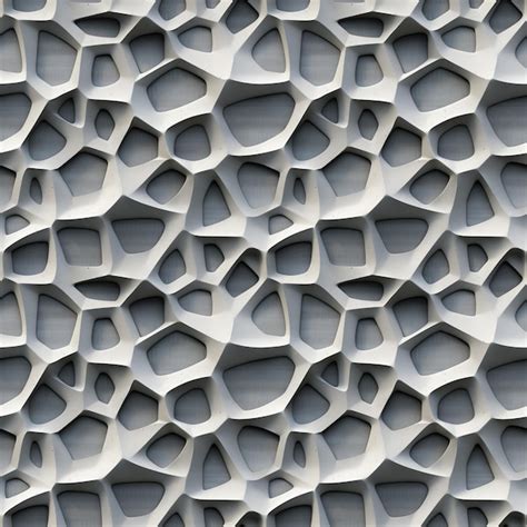 Premium Photo Modern Organic Membrane Pattern In Concrete Wall