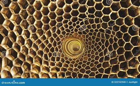 A Book Cover Design Depicting A Honeycomb Pattern Made Up Of Hexagonal Shapes In A Fibonacci