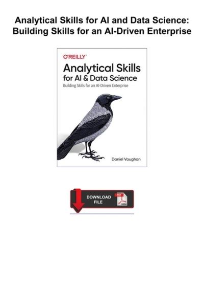 Downloadpdf Analytical Skills For Ai And Data Science Building Skills