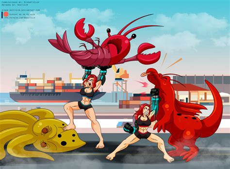 Commission Monster Madness 02 By Niban Destikim On Deviantart