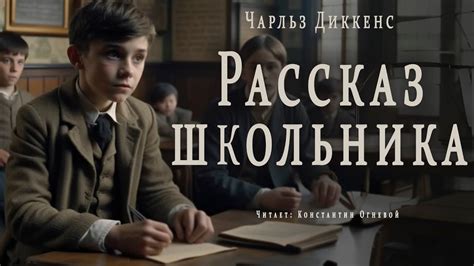 "Рассказ школьника" Чарльз Диккенс Аудиокнига/Аудио рассказ - YouTube
