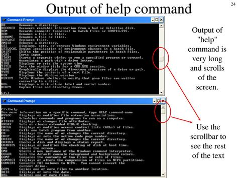 Ppt Windows Command Line Interface Aka Dos Commands Powerpoint