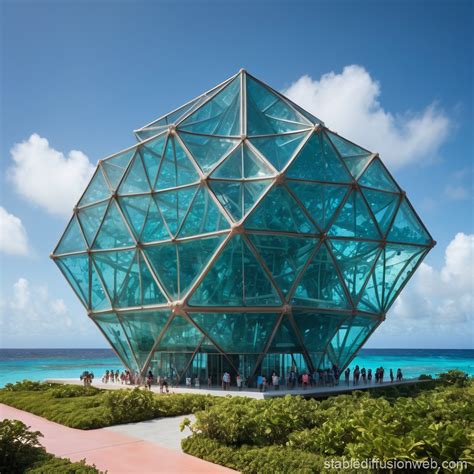 Octahedral Glass Building Stable Diffusion Online